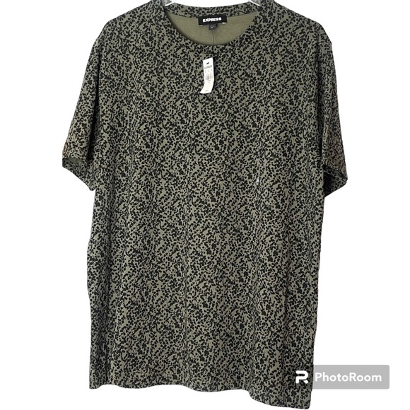 Express | Shirts | New Express Mens Tshirt Brown Black Xl | Poshmark